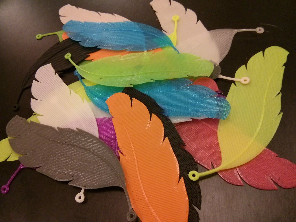 The Innovative World of 3D Printed Feathers
